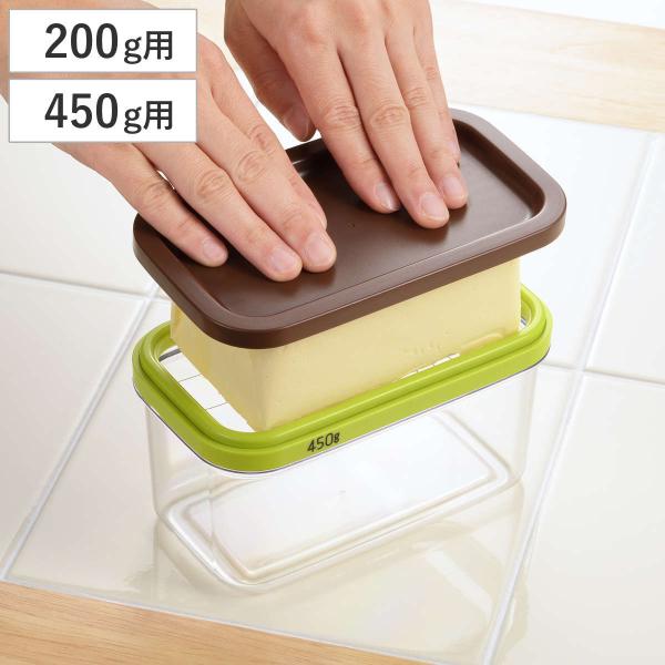 サイズ/約幅16.5×奥行9.5×高さ10.2cm重量/約218g内容量/本体、ワイヤープレート（緑）、ワイヤープレート（黄）、フタ：各1個材質/本体：AS樹脂バターカッター枠：ABS樹脂バターカッターワイヤー：18-8ステンレスフタ：ポリ...