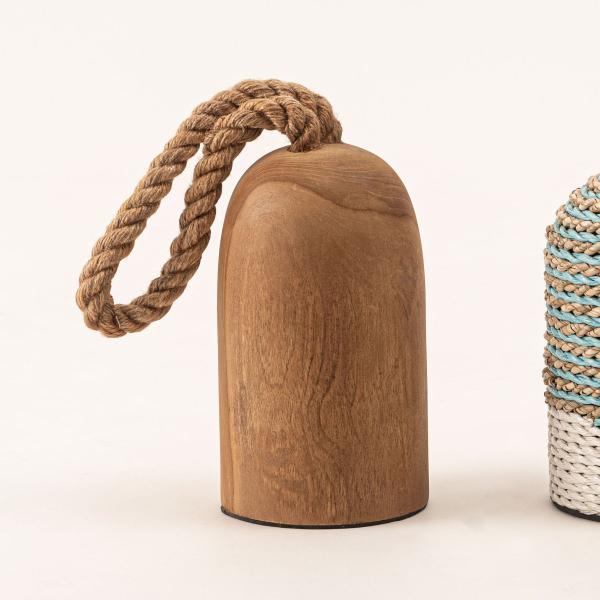 サイズ/約幅12×奥行12×高さ20cm内容量/1個材質/天然木（チーク）ラッカー塗装ココナッツファイバー生産国/インドネシア製組立状態/完成品●製材から編み込み、組み立て、仕上げまで職人の手作業で丁寧に仕上げたハンドメイドアイテムです。●...