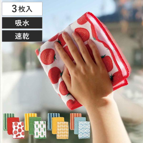 サイズ/約横30×縦30cm※ループタグ含まず内容量/柄違い3枚入材質/ポリエステル100％種類/トマト、オクラ、コーン、レンコン生産国/中国製●かわいい野菜モチーフのマイクロファイバータオルです。●デザイン違いの3枚セットで用途や気分に合...