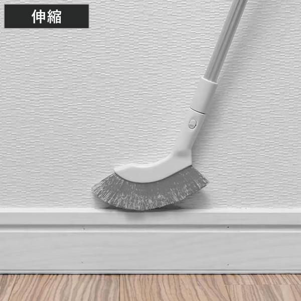 サイズ/約幅11×奥行2.5×高さ92cm全長：約39〜92ｃｍ重量/約94g内容量/1個材質/ヘッド、ブラシ：ポリプロピレン柄：アルミ生産国/中国製適合品番/FX-SQB05●引っ張るだけで簡単に伸び縮みさせることができます。●先割れ加工...