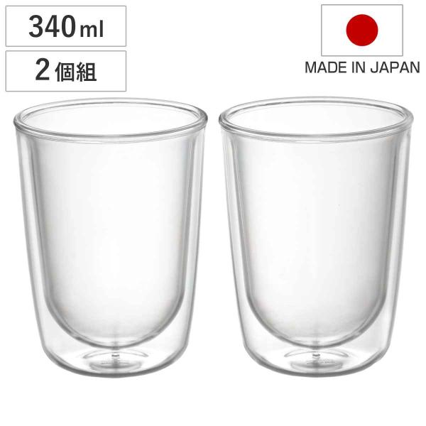 サイズ/約高さ11.5cm直径：約8.8cm重量/約120g容量/約340ml内容量/2個組材質/飽和ポリエステル樹脂生産国/日本製食器洗い乾燥機/使用可能●樹脂製で割れないグラス（340ml）2個組です。●飲み物を注ぐと、宙に浮かんでいる...