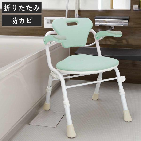 サイズ/約幅46.5×奥行44.5〜52.5×高さ63〜73cm折りたたみ時：約幅46.5×奥行23×高さ75.5〜85.5cm座面：約横42.5×縦31.5cm重量/約4.6kg内容量/1台材質/座面・背もたれ：ポリエチレンソフト座面・ソ...