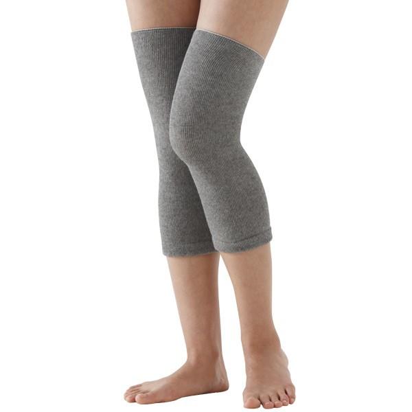 【この商品はメール便送料無料(ポスト投函)商品の為、時間指定は出来ませんが、ご不在でも受け取りができます】  　◇冷えからくる関節の痛みに！◇遠赤外線を放射すると言われているオーミケンシ株式会社の「紀州備長炭繊維」を使用したあったかひざロン...