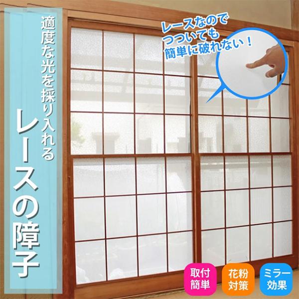 【メーカーよりの直送品の為、キャンセル不可、他の商品との同梱不可】・夏は太陽の光を適度に遮る断熱効果を発揮し、冬は保温効果でお部屋の暖気を外に逃がさないので節電効果にもなります。・レースなので紙のように簡単に破れません。・ミラー効果で外から...
