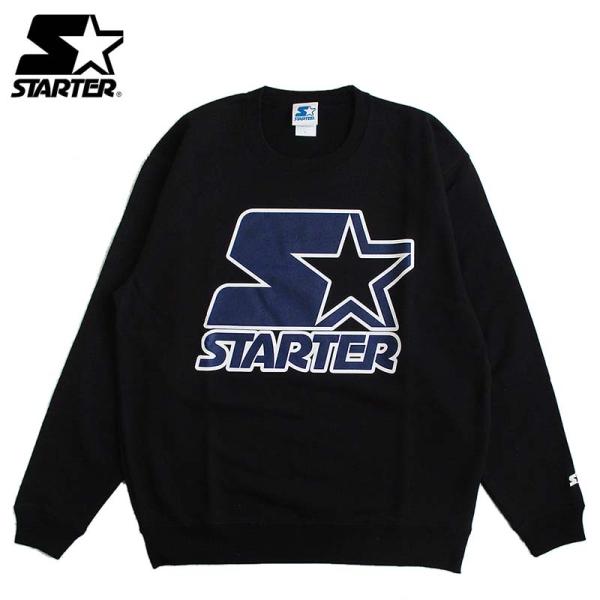 STARTER（スターター）は1971年にアメリカで誕生し、スポーツウエアとポップカルチャーを融合した先駆けブランド。フロントに入ったSTARTERのS☆ロゴがインパンクト抜群のトレーナー。滑らかに落としたドロップショルダーやゆったりとした...