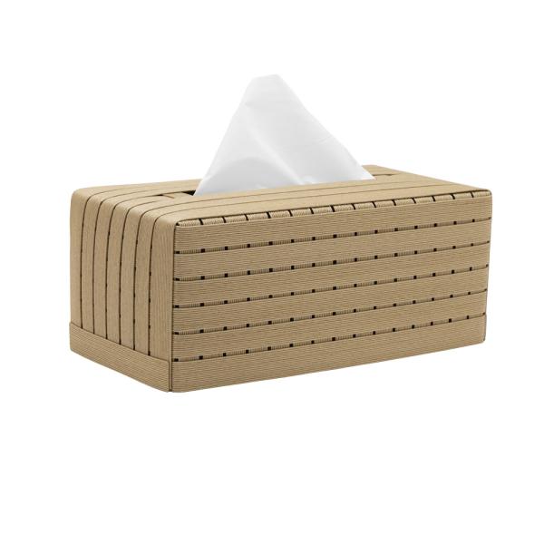 インテリアに馴染む、自然素材のティッシュケース。「ネピア 鼻セレブ」「エリエール 贅沢保湿」などのプレミアムティシューをご使用の方にお勧めのモデルです。収納できる紙箱のサイズは、25 × 12 × 9.5 cm 以内です。以下のプレミアムテ...