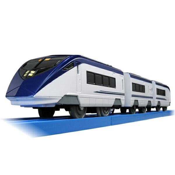 メカボックスが新しくなって更に遊びやすくなりました。３両編成。2スピード。スイッチＯＦＦの時にはてころがし遊びも可能です。【商品内容】京成スカイライナーAE形（1）、部品注文書（1）、電車カード（1）※レールは付属致しません※電池：単3形ア...