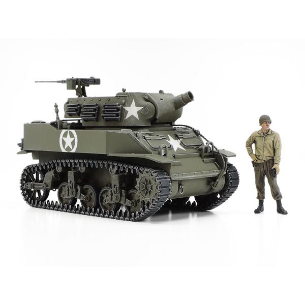 【 模型要目 】 M8 自走榴弾砲の1/48スケール、プラスチックモデル組み立てキットです。★全長92mm、全幅48mm。実車取材に基づき、車高が高くコンパクトなスタイルを実感豊かにモデル化。★特徴的な保護スリーブ付きの榴弾砲を備えた砲塔は...