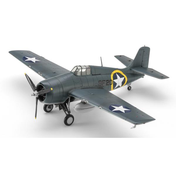 空母レンジャー搭載、第9戦闘飛行隊 所属のF4F-4 ワイルドキャットを1/72スケールで再現！デカール（マーキング）アメリカ海軍 空母USS レンジャー搭載 第9戦闘飛行隊 所属機「9F20」（1942年11月トーチ作戦時）アメリカ海軍 ...