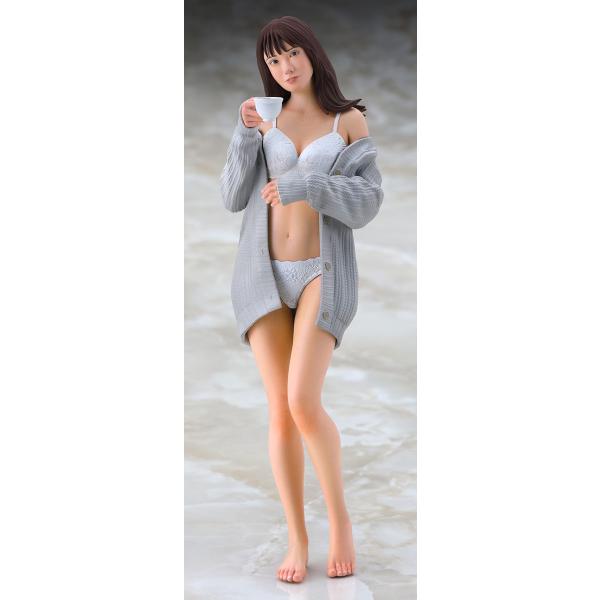ハイクオリティーなリアル造形フィギュアをお手頃価格なレジンキットでお届け！第46弾は、 午後のひと時をミルクティーで寛ぐ美女をキット化！原型製作はバーミリオン氏が担当。