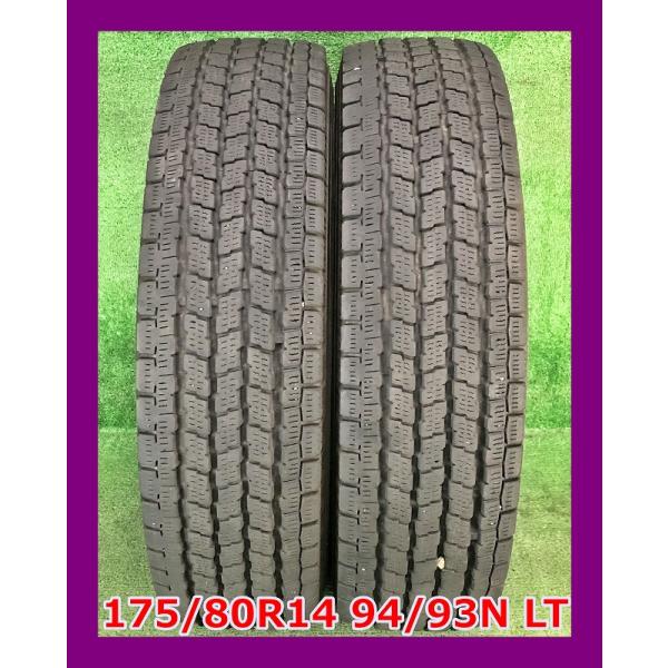 2021年製 175/80R14 94/93N LT YOKOHAMA iceGUARD iG91 中古 スタッドレス 2本 14インチ