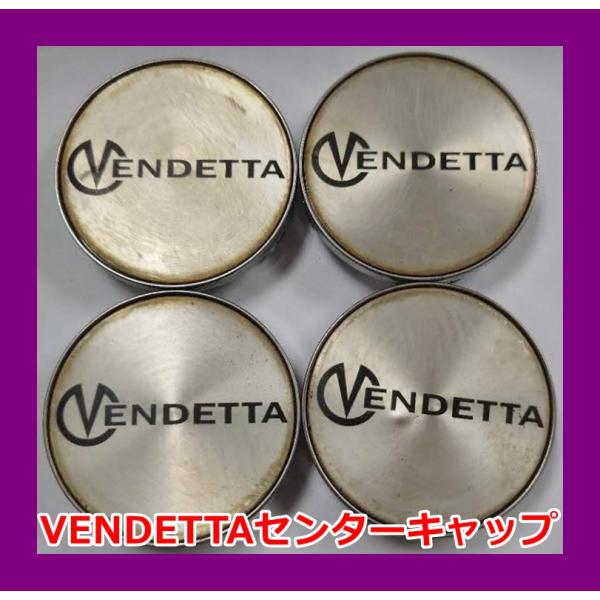 VENDETTA 社外 センターキャップ 4枚