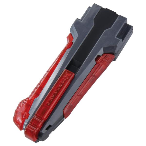 商品紹介BEYBLADE X とは、超加速ギミック【Xダッシュ】による驚異的なスピードと衝撃でエクストリームなバトルを繰り広げるギアスポーツである。ランチャー(別売り)に装着するツール。握りやすい形状で、シュートの安定性を向上させる。ラバー...