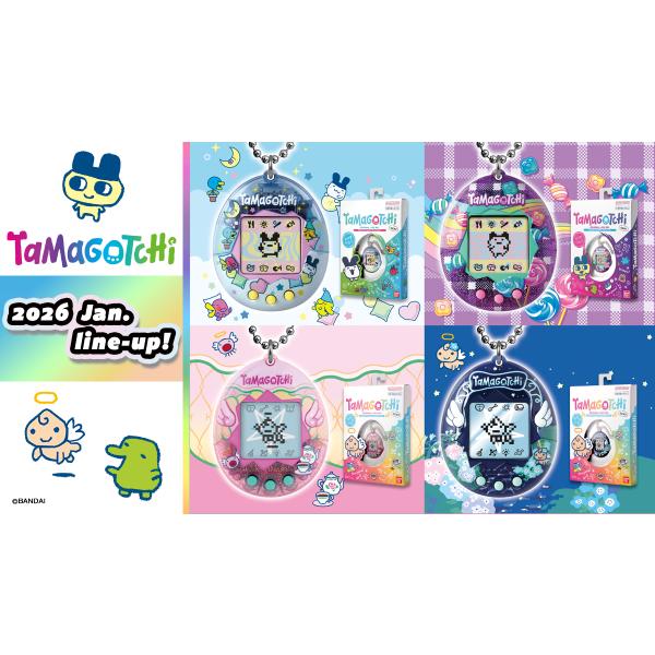 【発売日：2026年01月10日】［セット内容］・Original Tamagotchi…1・取扱説明書…1［使用電池］CR2032×1（付属）※セットされている電池はテスト用です。（本商品のセット内容以外は付属しません。）
