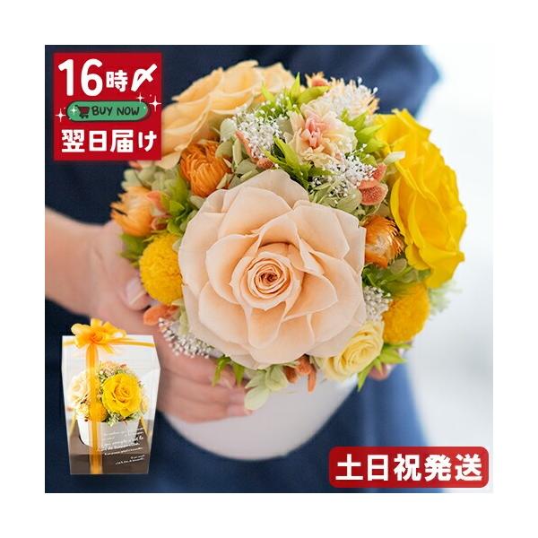 【発売日：2009年03月11日】見事に大きく花開いたプリザーブドフラワーのバラが印象的なアレンジ。　思わずはっとしてしまうほどの美しさ。プレミアムローズのバラは、皆様の「花開く未来」を願い、バラはひとつひとつ手作業で開花させています。特別...