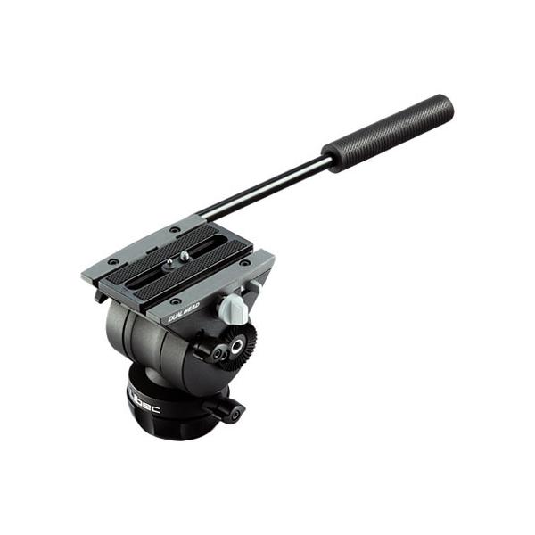リーベック TH-Z H ヘッドDUAL　HEAD　-ビデオ&amp;フォト両対応ヘッド-　75mmボール三脚とフラットベース三脚、どちらにも取り付け可能なデュアルヘッド仕様。三脚だけでなく、スライダーやスケータードリー等に取り付けて使用す...