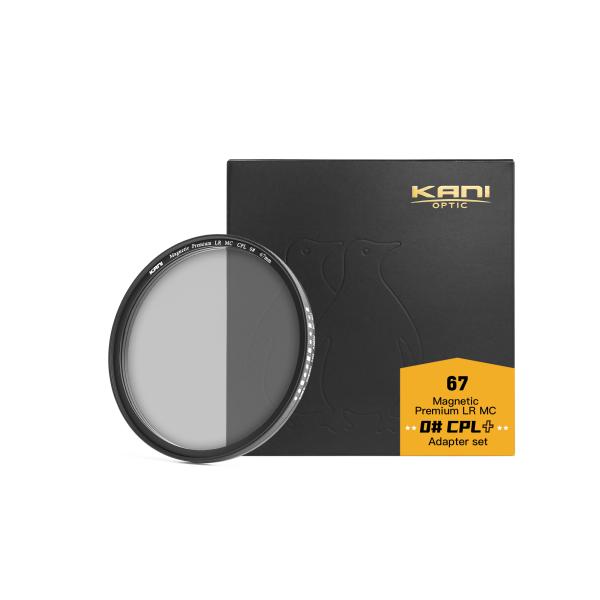 【発売日：2026年03月31日】KANI マグネットCPLフィルターセット 0# 67mmマグネット式でワンタッチ装着が可能なフィルターセット。予めレンズ側にアダプターを装着しておけば、フィルターの着脱が素早く行えます。新しい偏光膜を採用...