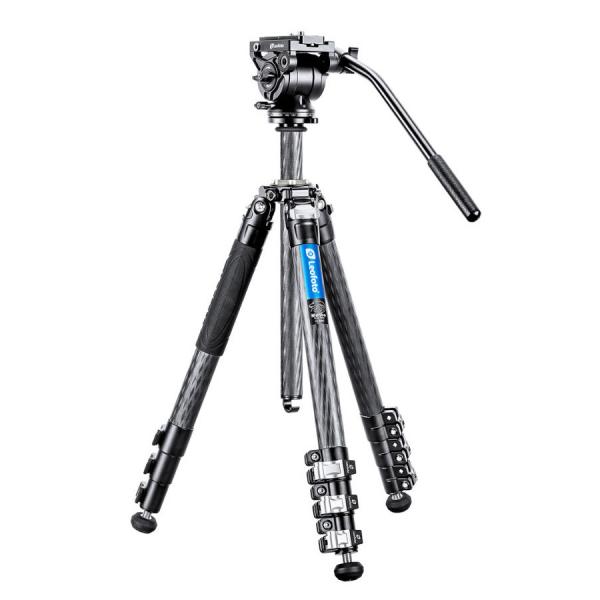 レオフォト LV-324C+BV-10 三脚雲台セットマンバOレバーロック式レベリングセンターポール三脚とビデオ雲台のセット主な仕様耐荷重量：5kg　重量：2,500g　全伸長：1,660mm　伸長：1,380mm　最低高：200mm　収納...