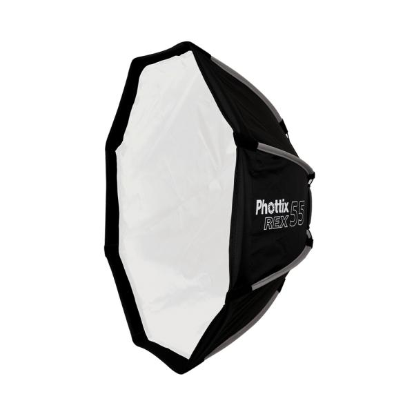 【発売日：2025年07月30日】Phottix REX Quick-Folding Softbox 55cmPhottix REXソフトボックスシリーズは、プロフェッショナルフォトグラファーとビデオグラファーのニーズに応える高性能なソフト...