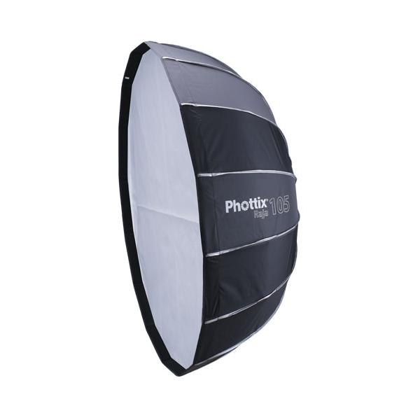 Phottix Rajaシリーズは傘のように開閉することにより、わずか数秒でセットアップが可能です。持ち運びに優れ、収納も簡単に行うことができます。 Phottix独自の耐熱素材を使用することにより、耐久性が高く頑丈な構造を実現し、撮影の可...