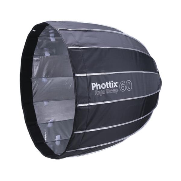 Phottix Rajaシリーズは傘のように開閉することにより、わずか数秒でセットアップが可能です。持ち運びに優れ、収納も簡単に行うことができます。 Phottix独自の耐熱素材を使用することにより、耐久性が高く頑丈な構造を実現し、撮影の可...