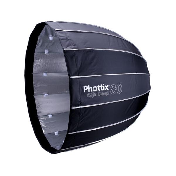 Phottix Rajaシリーズは傘のように開閉することにより、わずか数秒でセットアップが可能です。持ち運びに優れ、収納も簡単に行うことができます。 Phottix独自の耐熱素材を使用することにより、耐久性が高く頑丈な構造を実現し、撮影の可...