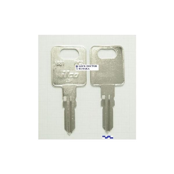 ILCO(USA)製の 1681(FIC3)ブランクキーです。未カットのブランクキーでの販売です。1本単位での販売です。キャンピングカー/FIC/FASTEC/GLOBAL LINK適合キー番号:CF301-CF351/EF301-EF35...