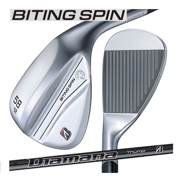 ●軟鉄鍛造●Diamana Thump iB70カーボンシャフト●新開発「BITING SPIN IX MILLING」・摩擦力と排水性の向上により実戦力の強化を追求、縦溝（I） : スコアラインへの排水性・斜溝（X）: アプローチスピンに...