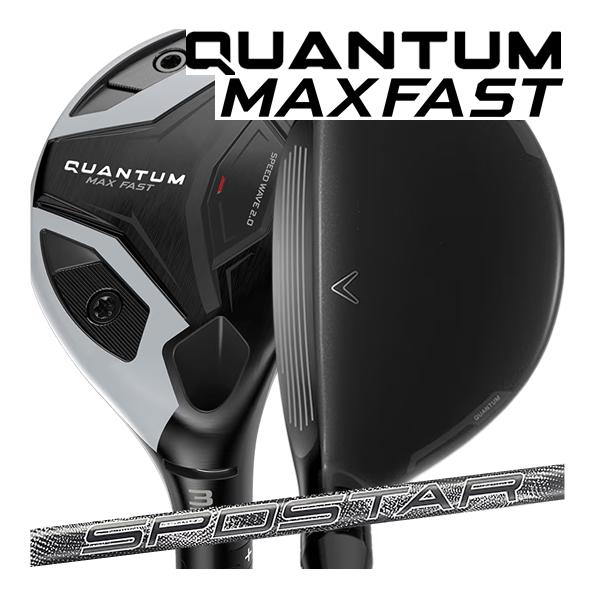 【発売日：2026年02月06日】●ヘッド後方の膨らみがやや大きめで、トウ・ヒールもこれまでより箱型の形状、シャローなフォルム。より安心感をもたらすクアンタムマックスファスト●SPDSTAR（エスピーディースター）50カーボン●スリーブ可変...