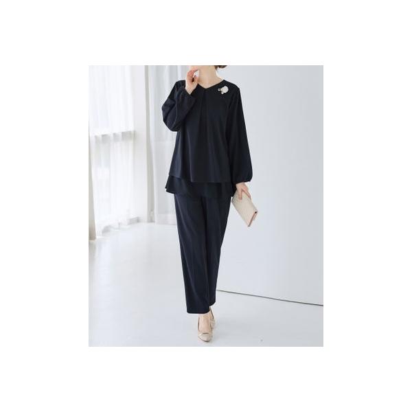 【発売日：2025年12月15日】【ブランド商品番号】272181 DNE / 【ブランド名】Alotta（アロッタ） / 【色】ダークネイビー / 【素材】＜トップス＞ ■ 品質／（本体）ポリエステル95％・ポリウレタン5％（別布部分）ポ...