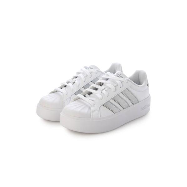 【発売日：2026年01月20日】【ブランド商品番号】4023570326 7301 / 【ブランド名】adidas（アディダス） / 【色】フットウェアホワイト/シルバーメタリック/コアブラック