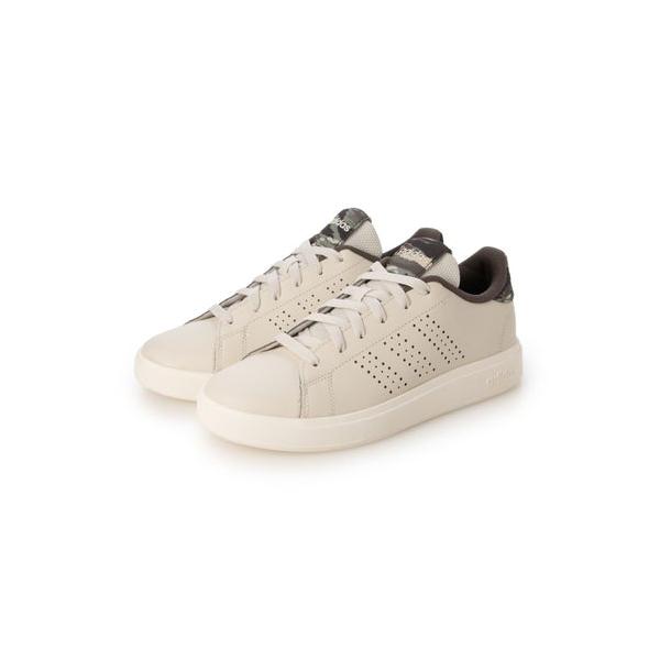 【発売日：2026年02月04日】【ブランド商品番号】ADVANCOURT BASE 2.0 U KI0748 / 【ブランド名】adidas（アディダス） / 【色】ベージュ / 【表素材】合成皮革 / 【ソール素材】ゴム