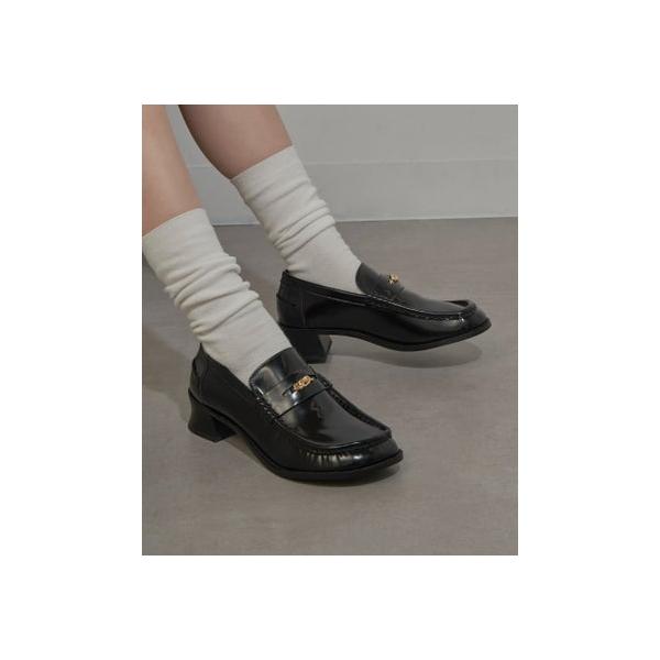 【発売日：2025年10月02日】【ブランド商品番号】225501704 BLK / 【ブランド名】ALM.（アルム） / 【色】ブラック / 【表素材】本革 / 【裏素材】本革 / 【中敷素材】本革