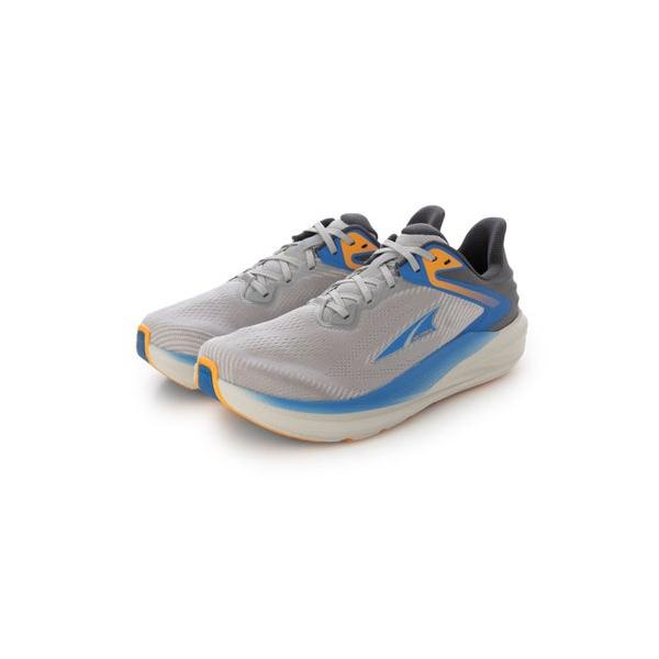 【発売日：2026年02月12日】【ブランド商品番号】AL0A85QE241 10080264 / 【ブランド名】ALTRA（アルトラ） / 【色】ダークグレー×ブルー / 【表素材】その他合成繊維 / 【ソール素材】ゴム / 【原産国】ベトナム