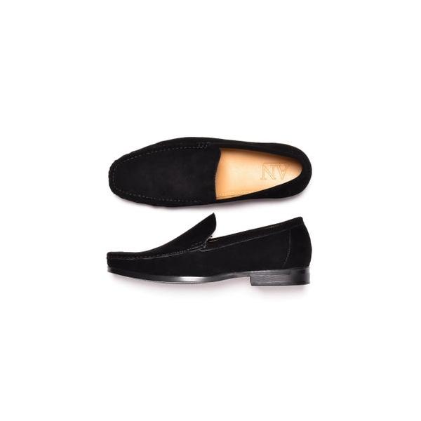 【発売日：2025年02月24日】【ブランド商品番号】APT357-2 BLKSD / 【ブランド名】AN（アン） / 【色】ブラックスエード / 【表素材】合成皮革 / 【裏素材】合成皮革 / 【中敷素材】合成皮革 / 【ソール素材】合成...