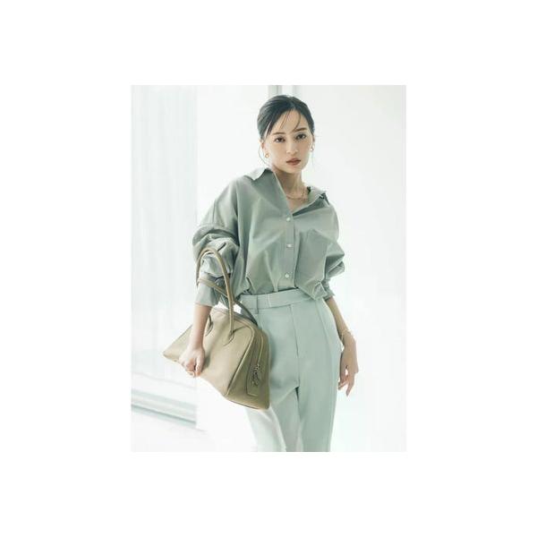 【発売日：2026年01月16日】【ブランド商品番号】1524110083-0 SAGE GREEN / 【ブランド名】anuans（アニュアンス） / 【色】SAGE GREEN / 【素材】綿100% / 【洗濯表記】洗濯方法：マシンウ...