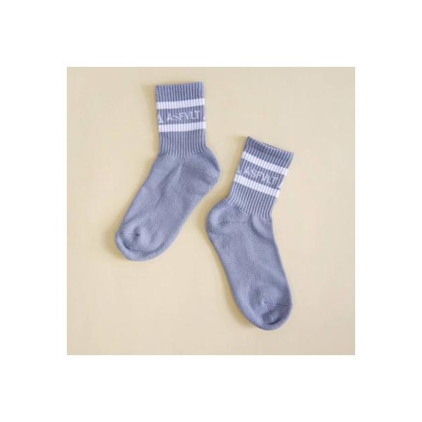 【発売日：2025年03月03日】【ブランド商品番号】asf-socks-line gy-wh / 【ブランド名】ASFVLT（アスファルト） / 【色】GREY WHITE / 【素材】その他合成繊維 / 【原産国】日本