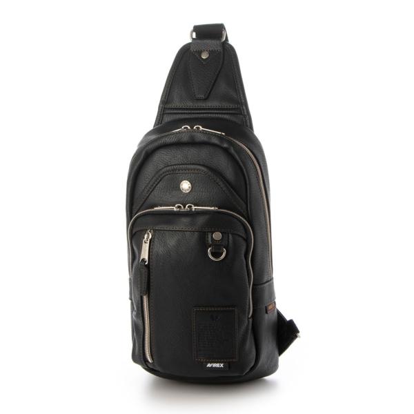 【発売日：2025年03月07日】【ブランド商品番号】AX5001 10 / 【ブランド名】AVIREX（アヴィレックス） / 【色】クロ / 【表素材】合成皮革