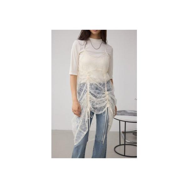 【発売日：2025年07月16日】【ブランド商品番号】250IAC30-2451011 / 【ブランド名】AZUL BY MOUSSY（アズールバイマウジー） / 【色】O/WHT1 / 【素材】【キャミソール】(本体)ナイロン100(テー...