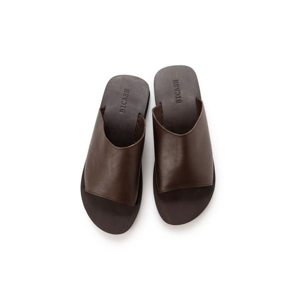 【発売日：2025年05月20日】【ブランド商品番号】099L DARK BROWN / 【ブランド名】BICASH（ビカーシ） / 【色】DARK BROWN / 【表素材】本革 / 【裏素材】綿 / 【中敷素材】本革 / 【ソール素材】...