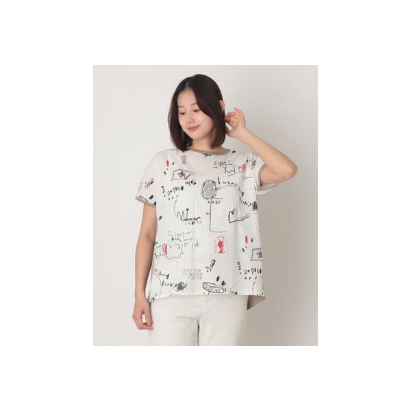 【発売日：2026年04月06日】【ブランド商品番号】304205N1 01 / 【ブランド名】BRODIAEA（ブローディア） / 【色】オフホワイト / 【素材】［本体］綿100％ ［無地部分］綿100％ / 【原産国】日本