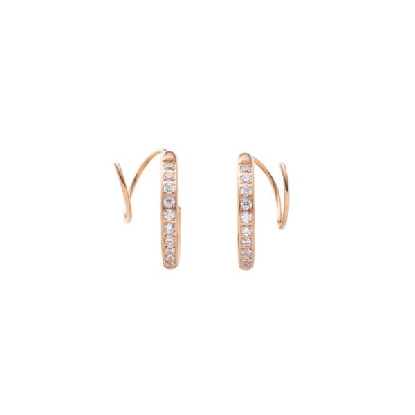 【発売日：2025年03月06日】【ブランド商品番号】m00434 -p-pg / 【ブランド名】Cream dot.（クリームドット） / 【色】ピアス：ピンクゴールド / 【原産国】中国