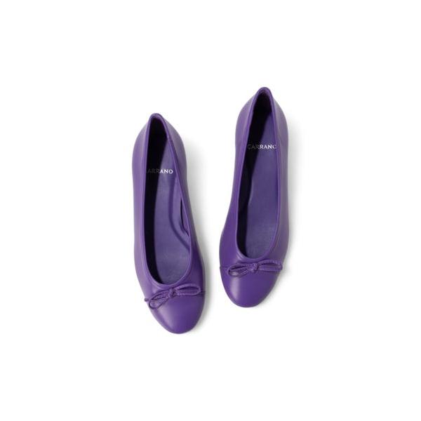 【発売日：2025年09月01日】【ブランド商品番号】61501C PU-220 / 【ブランド名】CARRANO（カラーノ） / 【色】パープル / 【表素材】本革 / 【裏素材】合成皮革 / 【中敷素材】合成皮革 / 【ソール素材】合成...