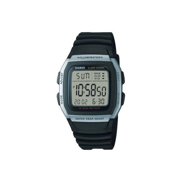 【発売日：2025年02月24日】【ブランド商品番号】W-96H-1AJH ブラック / 【ブランド名】CASIO（カシオ） / 【色】ブラック / 【素材】ケース・ベゼル材質： 樹脂 / 【原産国】中国