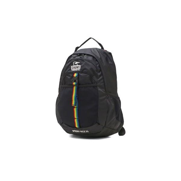 【発売日：2025年09月30日】【ブランド商品番号】CHU00743 K042 / 【ブランド名】CHUMS（チャムス） / 【色】Black×Rainbow / 【表素材】ナイロン / 【原産国】ベトナム