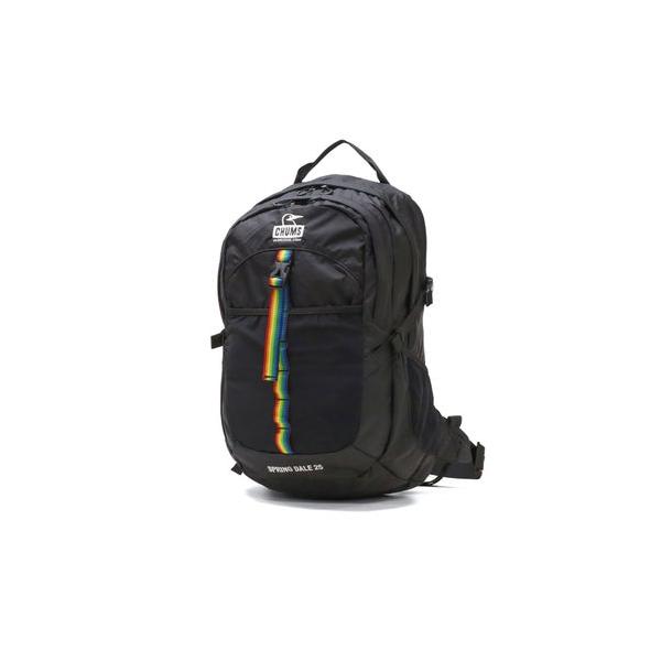 【発売日：2025年09月30日】【ブランド商品番号】CHU00744 K042 / 【ブランド名】CHUMS（チャムス） / 【色】Black×Rainbow / 【表素材】ナイロン / 【原産国】ベトナム