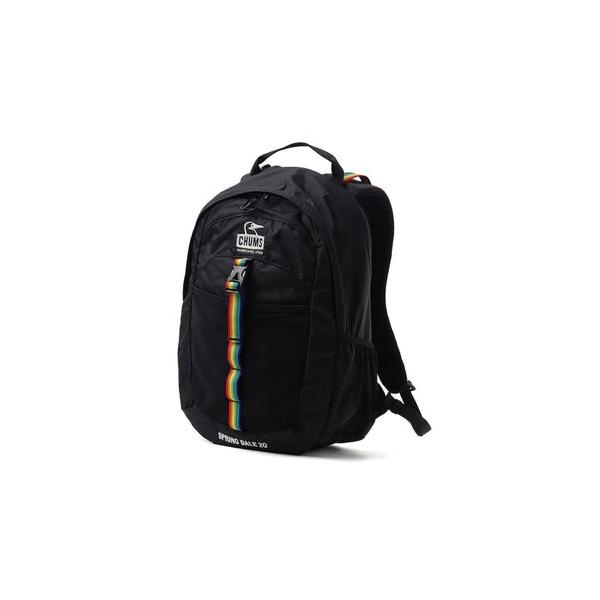 【発売日：2026年02月20日】【ブランド商品番号】CHU00781 K042 / 【ブランド名】CHUMS（チャムス） / 【色】Black×Rainbow / 【表素材】ナイロン / 【原産国】ベトナム