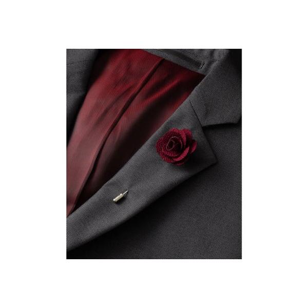 【発売日：2025年03月26日】【ブランド商品番号】Chi-lapel91339836 Chi-lapelpin-Flo001-Crimson / 【ブランド名】CHILLWORK by Quit Running（チルワーク バイ クイト...