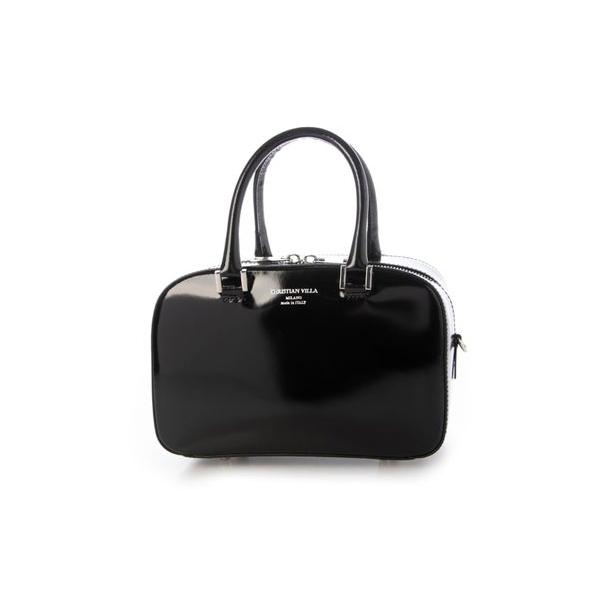 【発売日：2025年04月17日】【ブランド商品番号】6217 NERO/silver / 【ブランド名】CHRISTIAN VILLA（クリスチャンヴィラ） / 【色】NERO/silver / 【表素材】本革 / 【裏素材】本革 / 【...