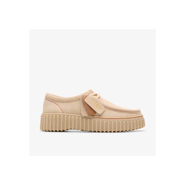 【発売日：2025年03月01日】【ブランド商品番号】26181191 Ecru Suede / 【ブランド名】Clarks（クラークス） / 【色】エクルースエード